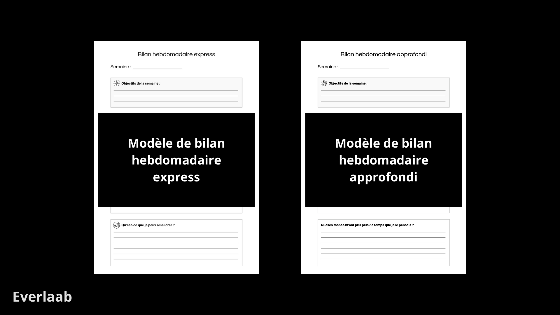 Comment faire un bilan hebdomadaire ? (modèles et exemples inclus)